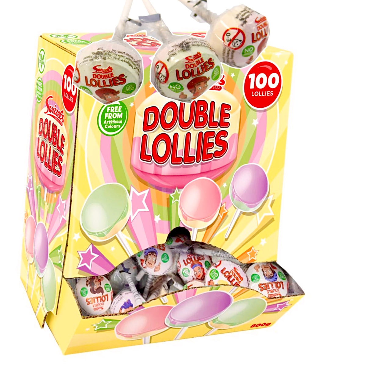 Swizzels Double Lollies - Sherbet Lollipops – The Original Lolly Store