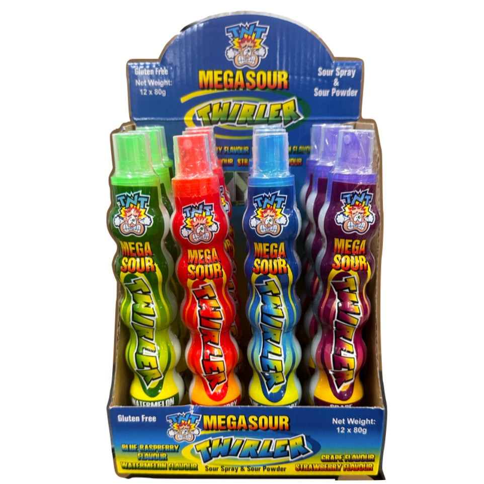 TNT Mega Sour Twirler (Sour Spray & Sour Powder) – The Original Lolly Store