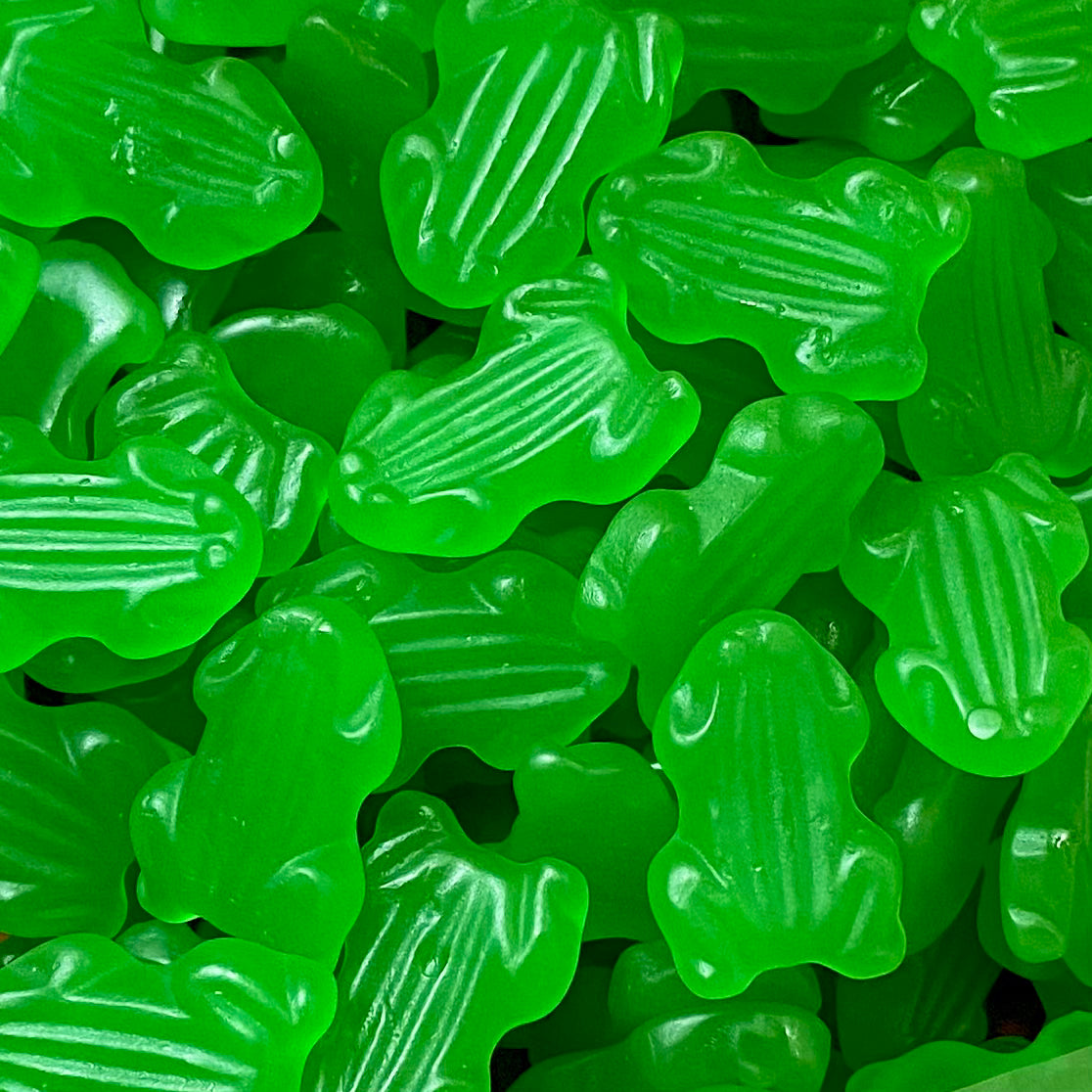 Green Gummy Frogs – The Original Lolly Store