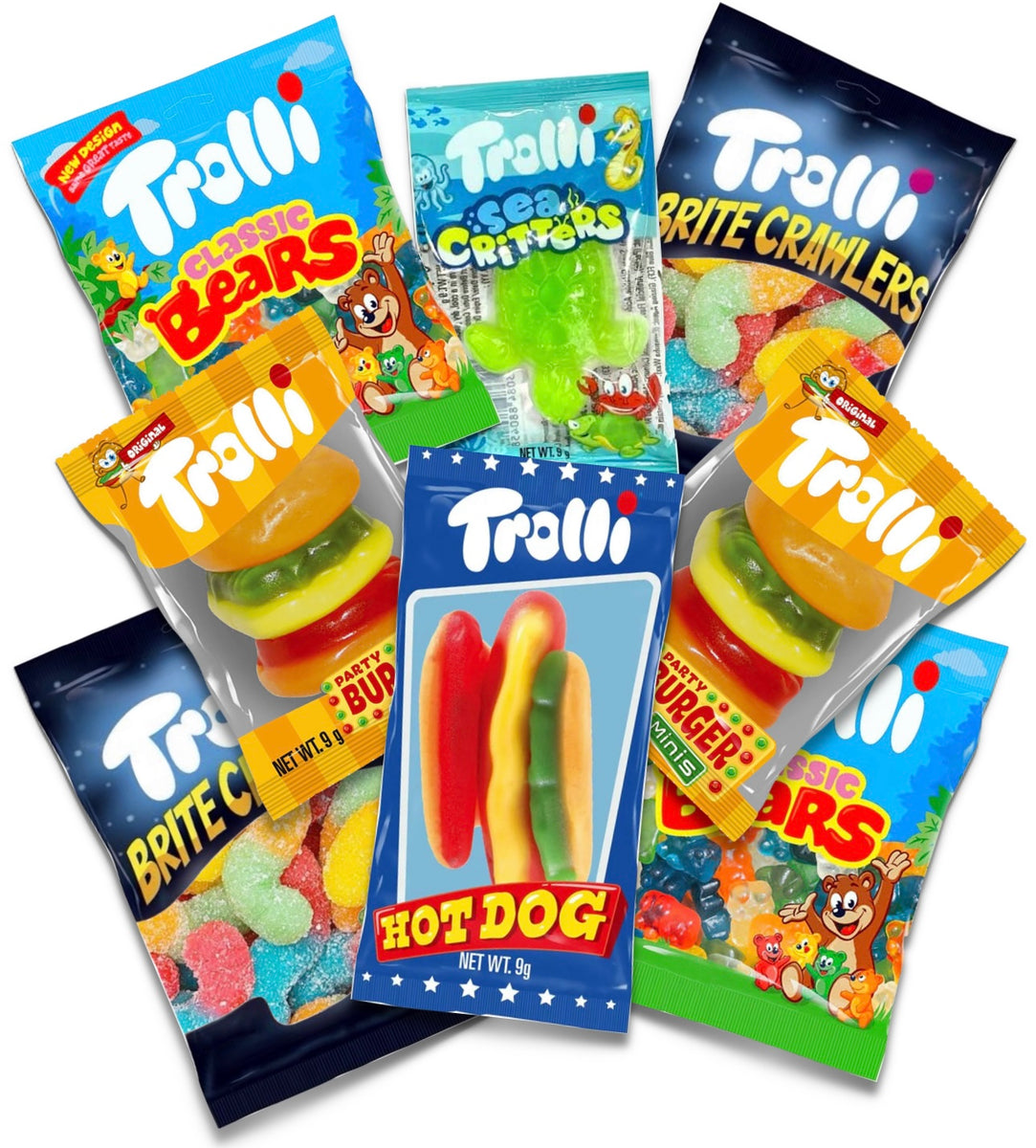 Minis Party Mix Trolli 75g – The Original Lolly Store