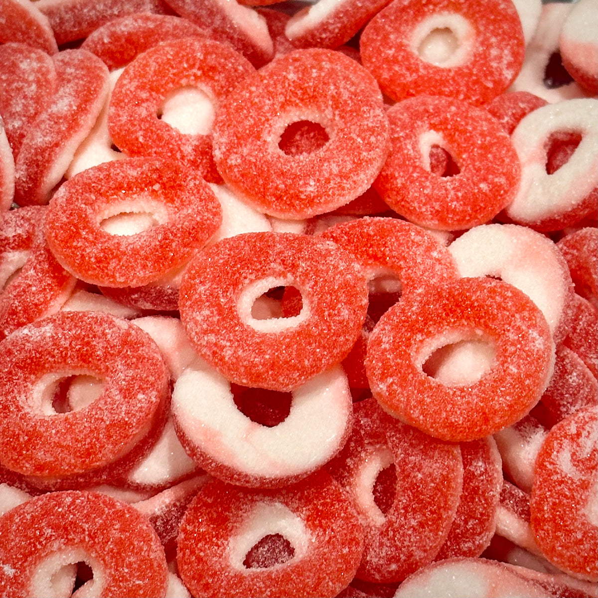 Strawberry Rings 150g – The Original Lolly Store