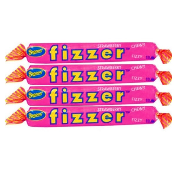 Fizzer Strawberry Bar (Pink) – The Original Lolly Store