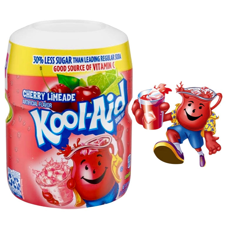 Kool Aid Cherry Lemonade Drink Mix Tub 538g – The Original Lolly Store