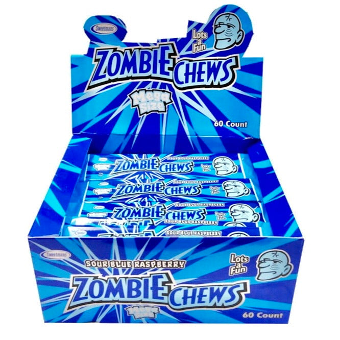 Zombie Chews Blue Raspberry 28g – The Original Lolly Store