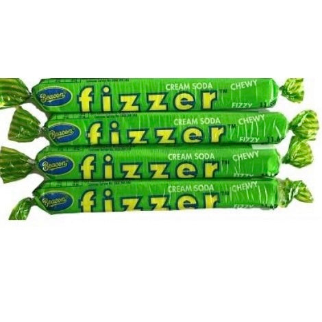 Fizzer Cream Soda Chew Bar (Green) – The Original Lolly Store