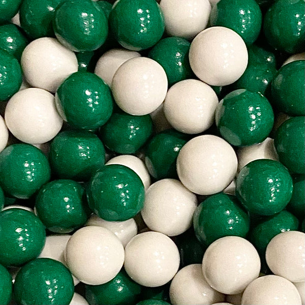Chocolate Peppermint Balls - Green & White – The Original Lolly Store