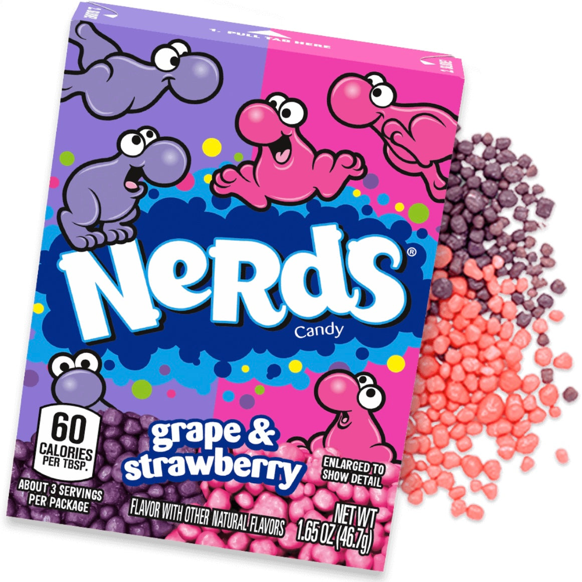 Nerds Candy Purple And Pink