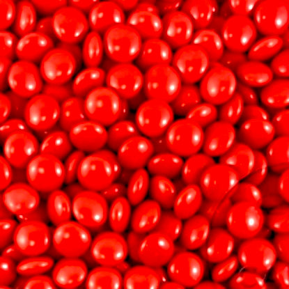 Red Chocolate Buttons - Like Smarties – The Original Lolly Store